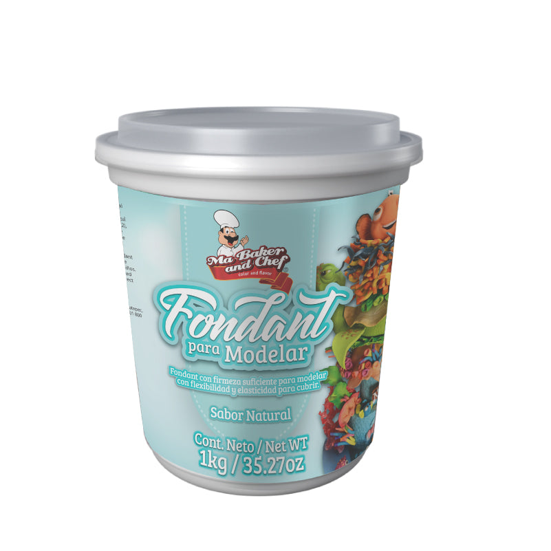 Fondant Blanco para Modelar – Ma Baker and Chef